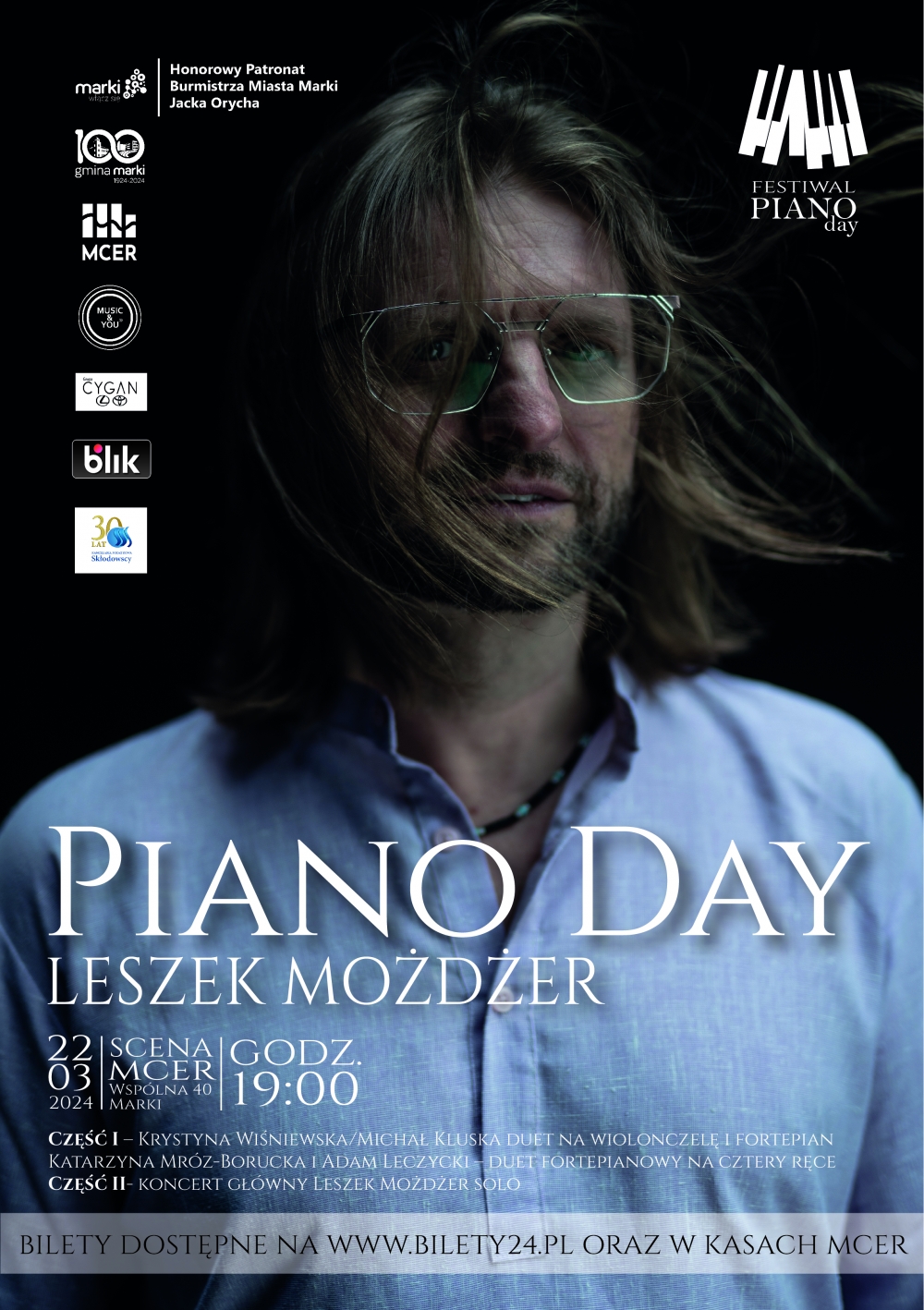 Bilety24 – Festiwal Piano Day 2024 - Leszek Możdżer solo, Marki