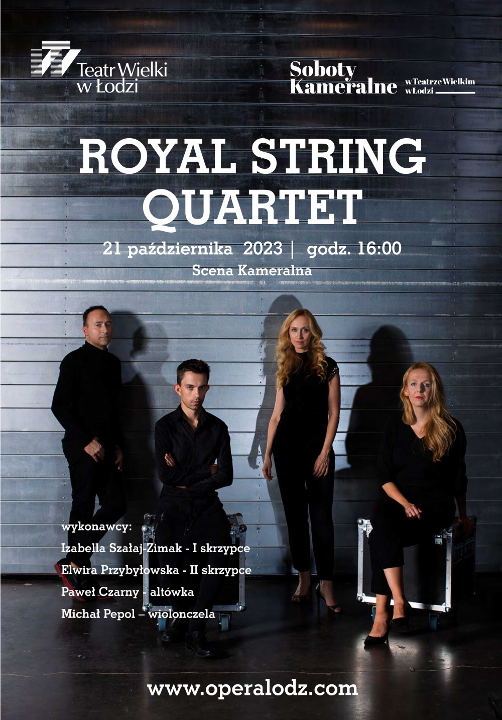 Bilety24 – SOBOTY KAMERALNE - ROYAL STRING QUARTET - KONCERT, Łódź