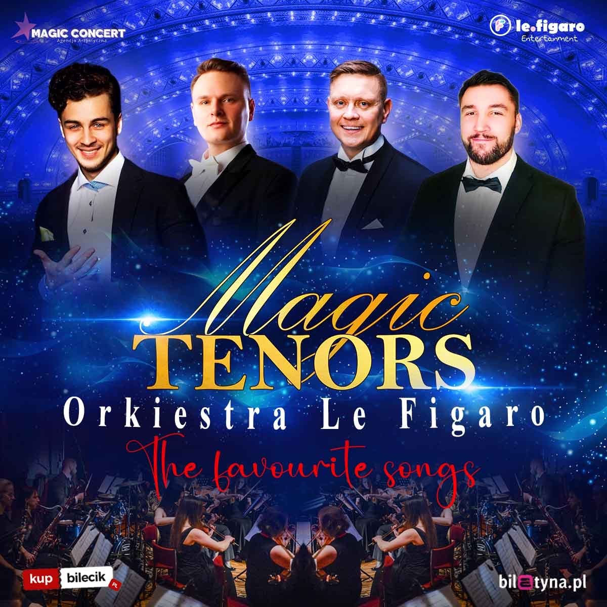 Bilety24 – Magic Tenors i orkiestra Le Figaro, Gdańsk