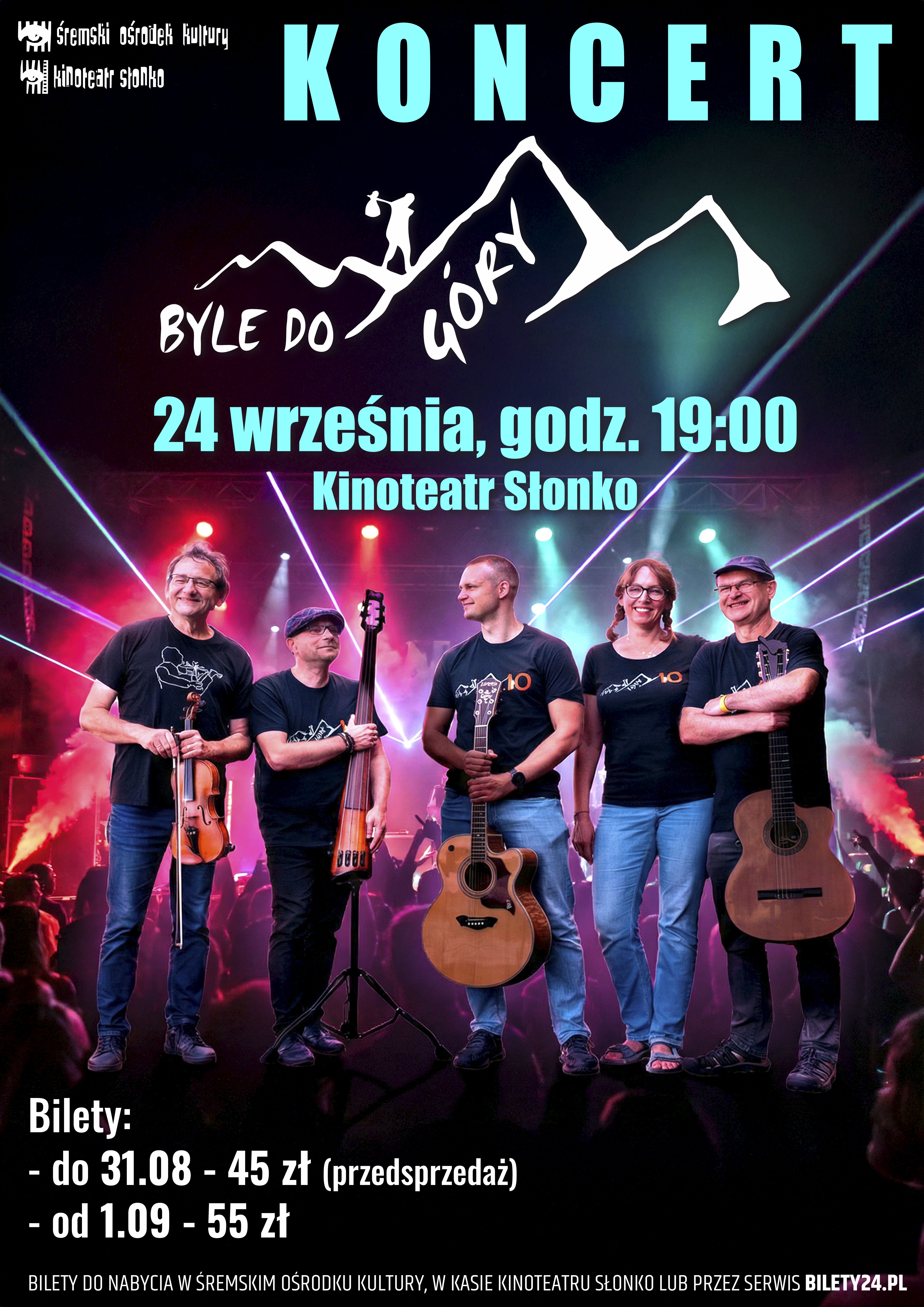 Bilety24 – zakup: Koncert - Byle do góry, Śrem, 24.09.2026 19:00